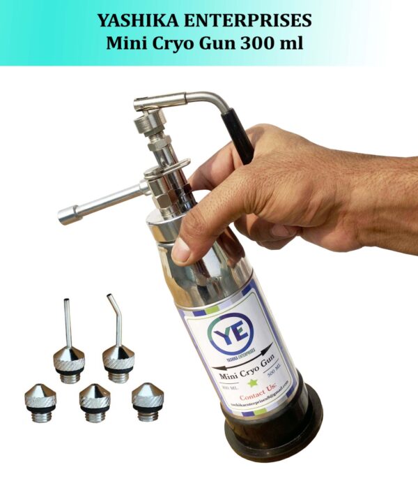Mini Cryo Gun 300 ML Liquid Nitrogen Sprayer with 5 different freeze ...